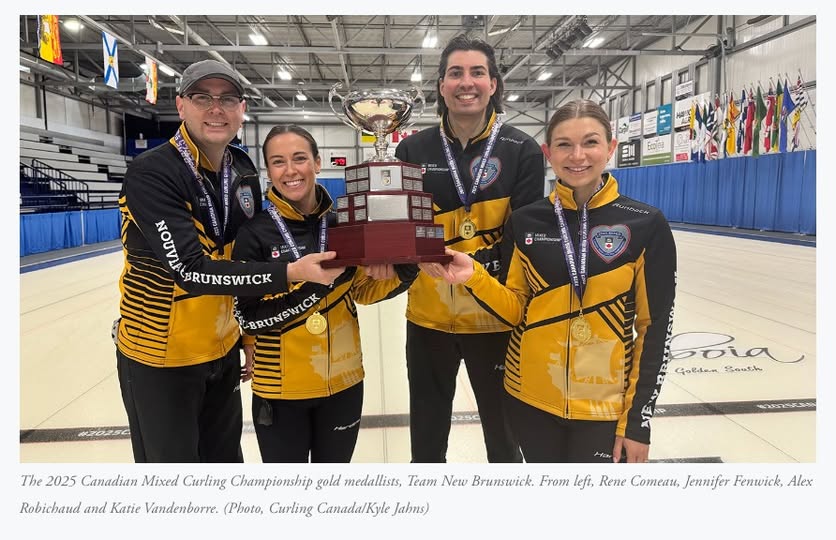New Brunswick Captures Gold at 2025 Canadian Mixed Curling Championship ...